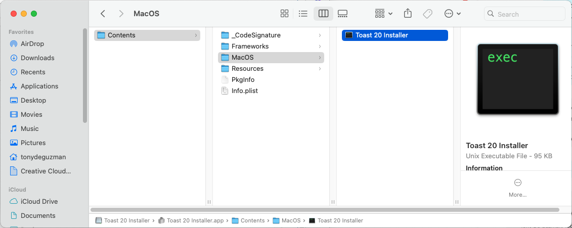 KB Corel: Roxio: Toast installation fails with Error Message "We encountered a problem"